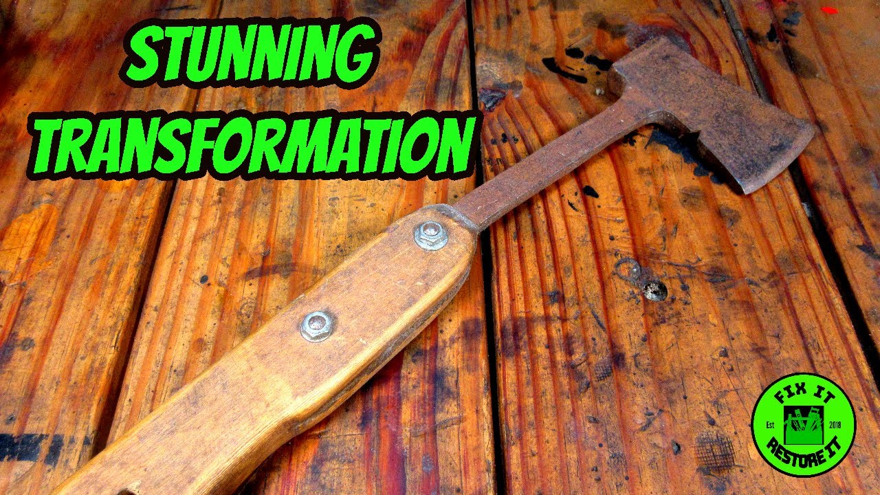 Ugliest mini hatchet amazing transformation - YouTube