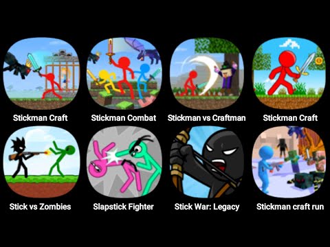 Stickman Craft Rescue Mission, Stickman Combat, Stickman Vs Craftman ...