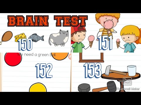 brain test english level 150 151 152 153 - YouTube