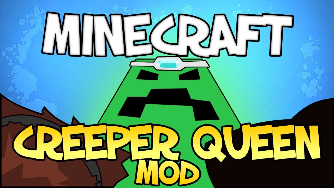 Minecraft Mod Showcase : CREEPER QUEEN Mod - YouTube