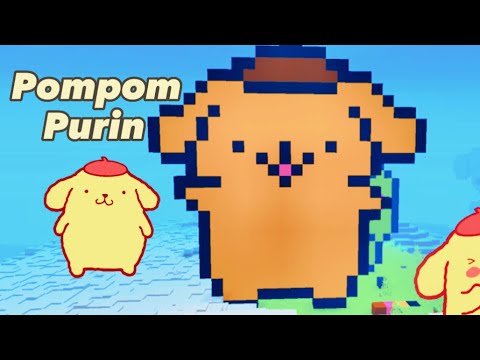 Minecraft Pixel art: Pompompurin ★ - YouTube