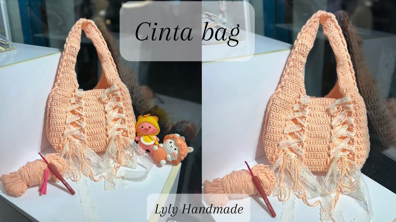 Crochet Cinta Bag | Hướng Dẫn Móc Túi Cinta Bằng Len | Móc Len Handmade ...