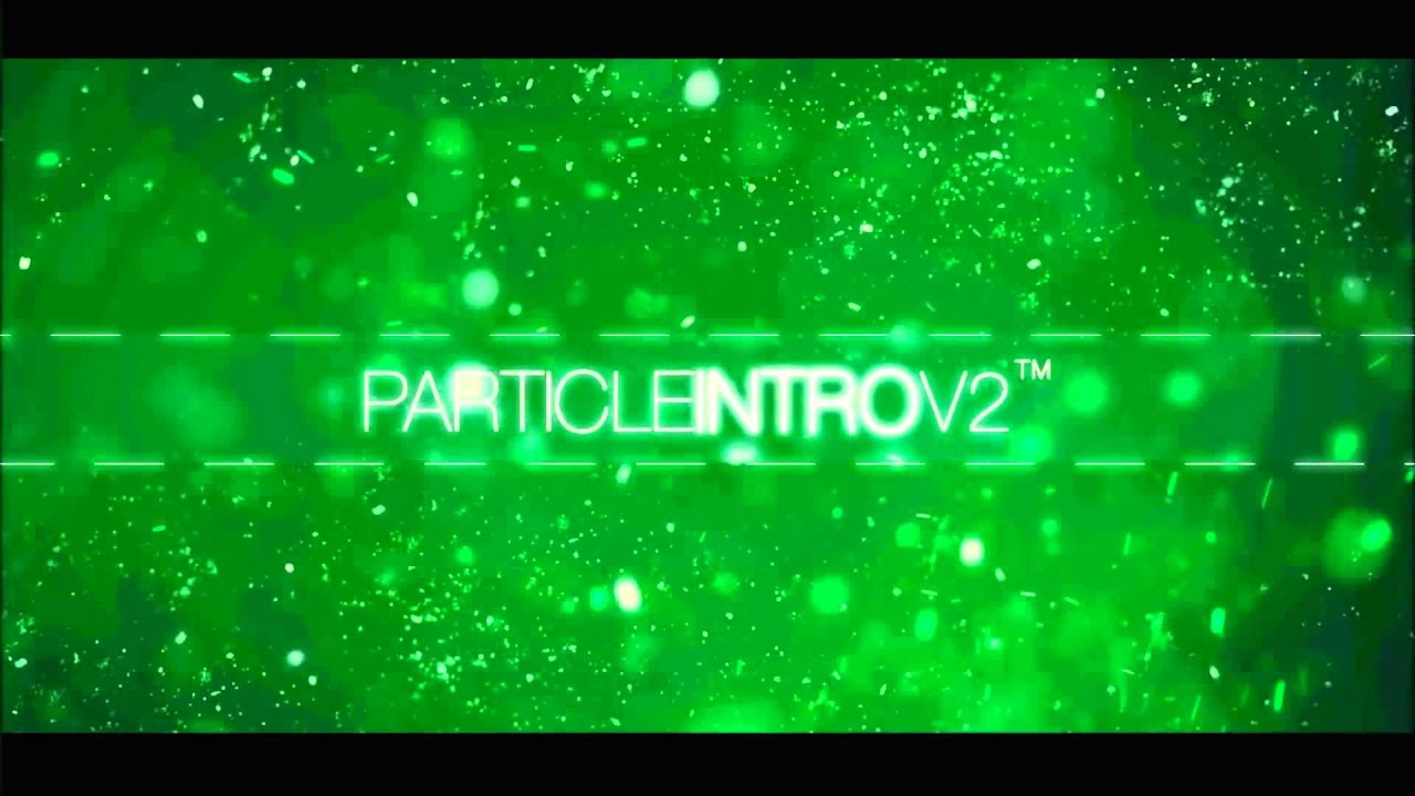 FREE Particle Intro Template! After Effects CS5 1080p #2 - YouTube