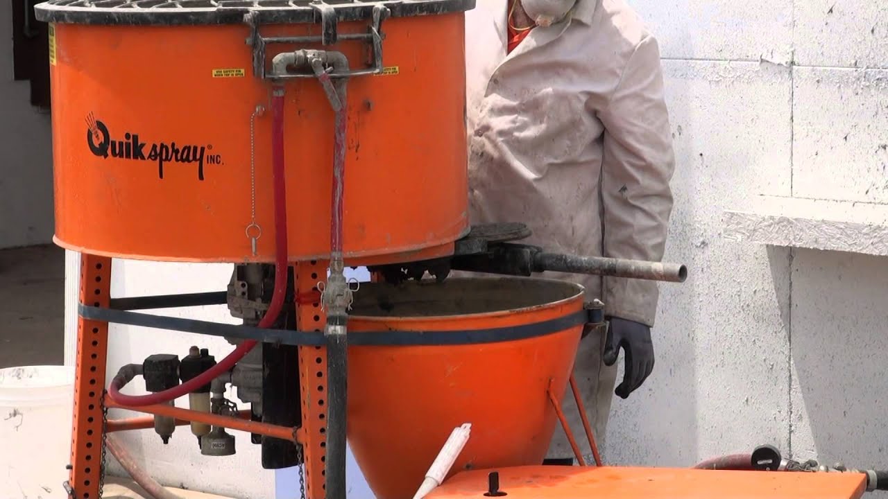 MasterEmaco® S 488CI: Mix and Spray Repair Mortar for Overhead ...