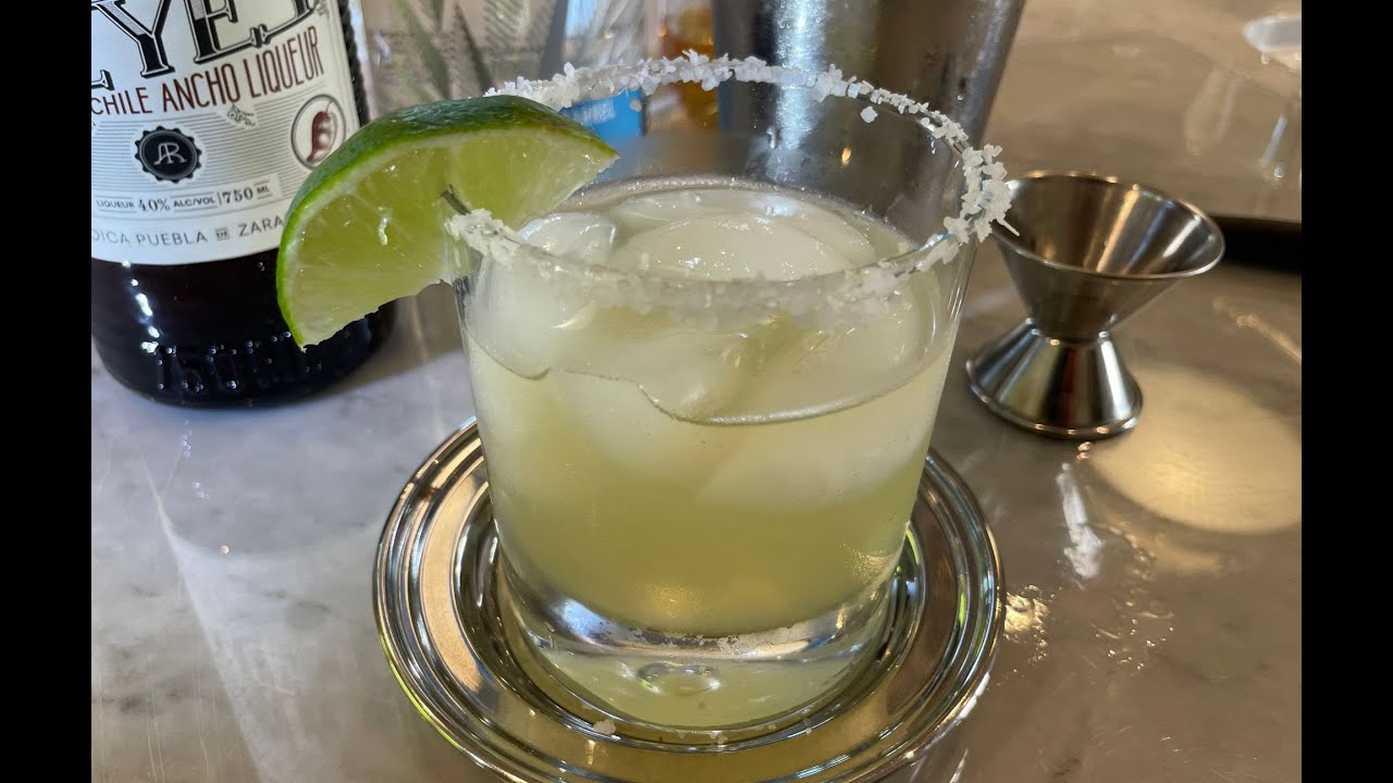 Spicy Ancho Reyes Margarita - YouTube