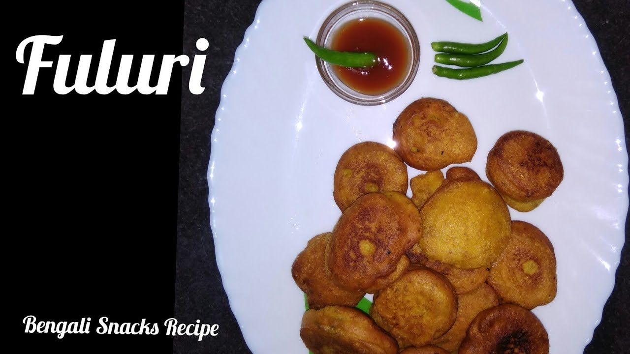 Fuluri - Masala Fuluri Recipe - By Mou's CreaTion - YouTube