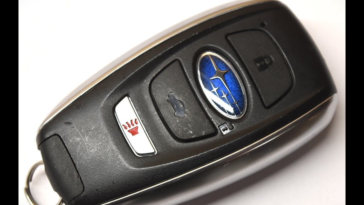 2015 - 2025 Subaru Legacy Key Fob Battery Replacement - YouTube