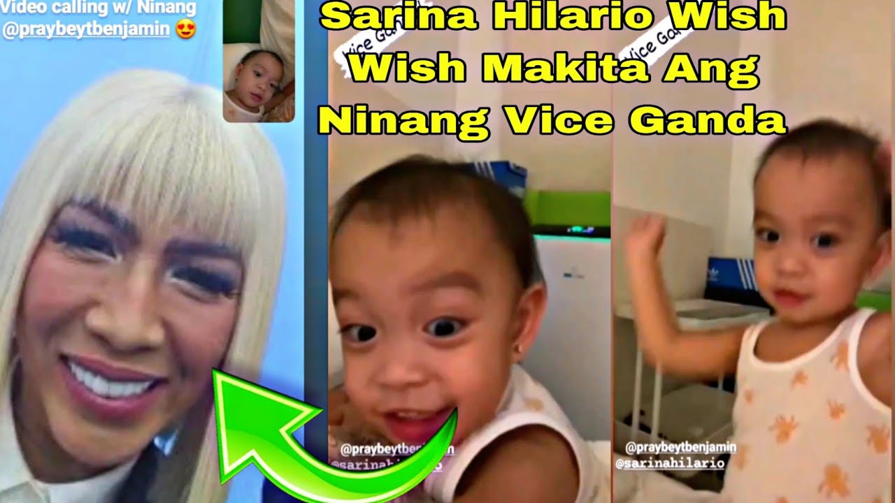 Grabe Vice Ganda Kahit Pagod Chat Video Sa Inaanak Na Si Sarina Hilario ...