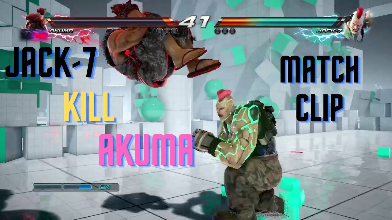 #tekken7 MATCH CLIP JACK-7 KILL AKUMA || PK CANTER || #tekken8 - YouTube
