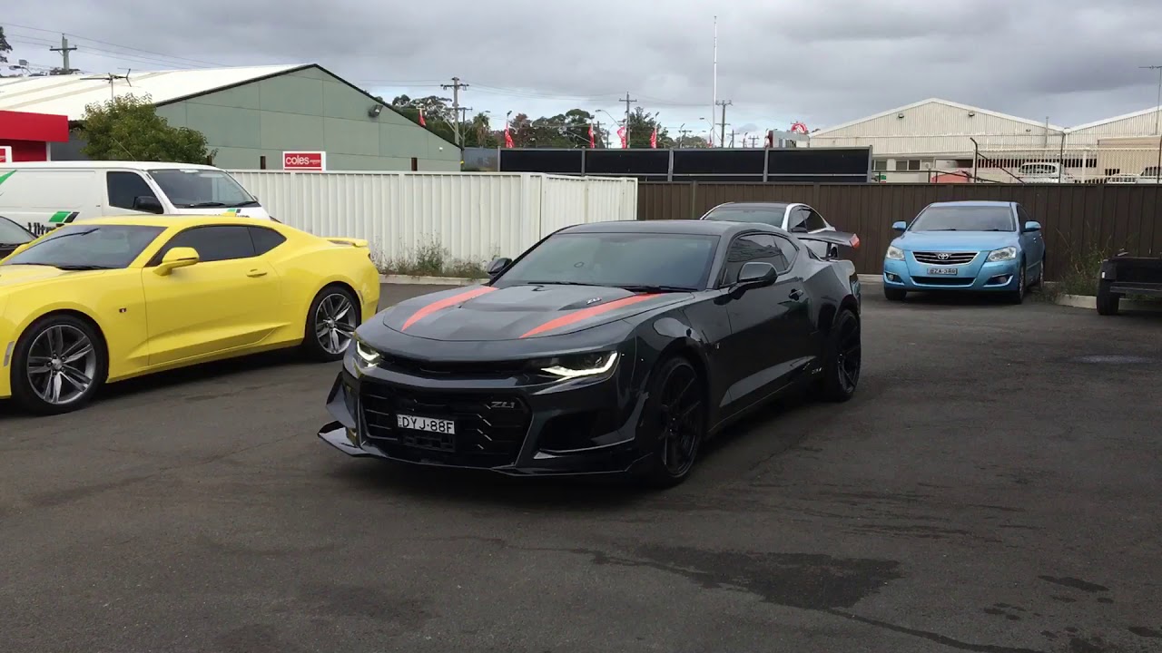 2018 Camaro SS's RHD - YouTube