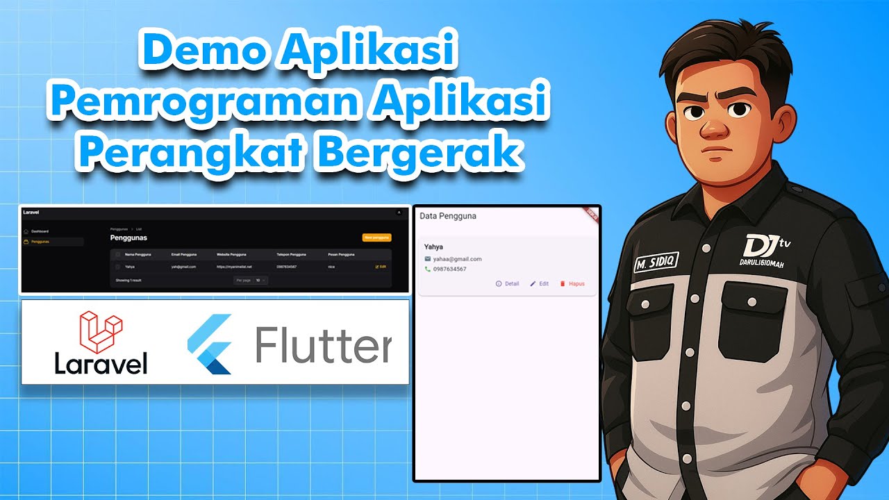 Demo Aplikasi Hasil Karya Pemrograman Aplikasi Perangkat Bergerak - YouTube