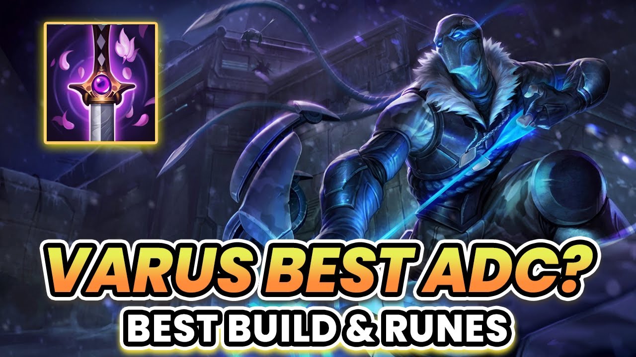 WILD RIFT ADC | IS VARUS THE BEST ADC IN PATCH 6.0C? | VARUS GAMEPLAY ...