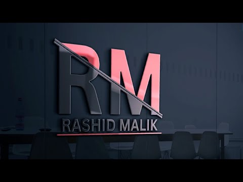 How to Make a sliced Text • RM Text •3d name logos •Text logos • 3d logo design illustrator#youtube