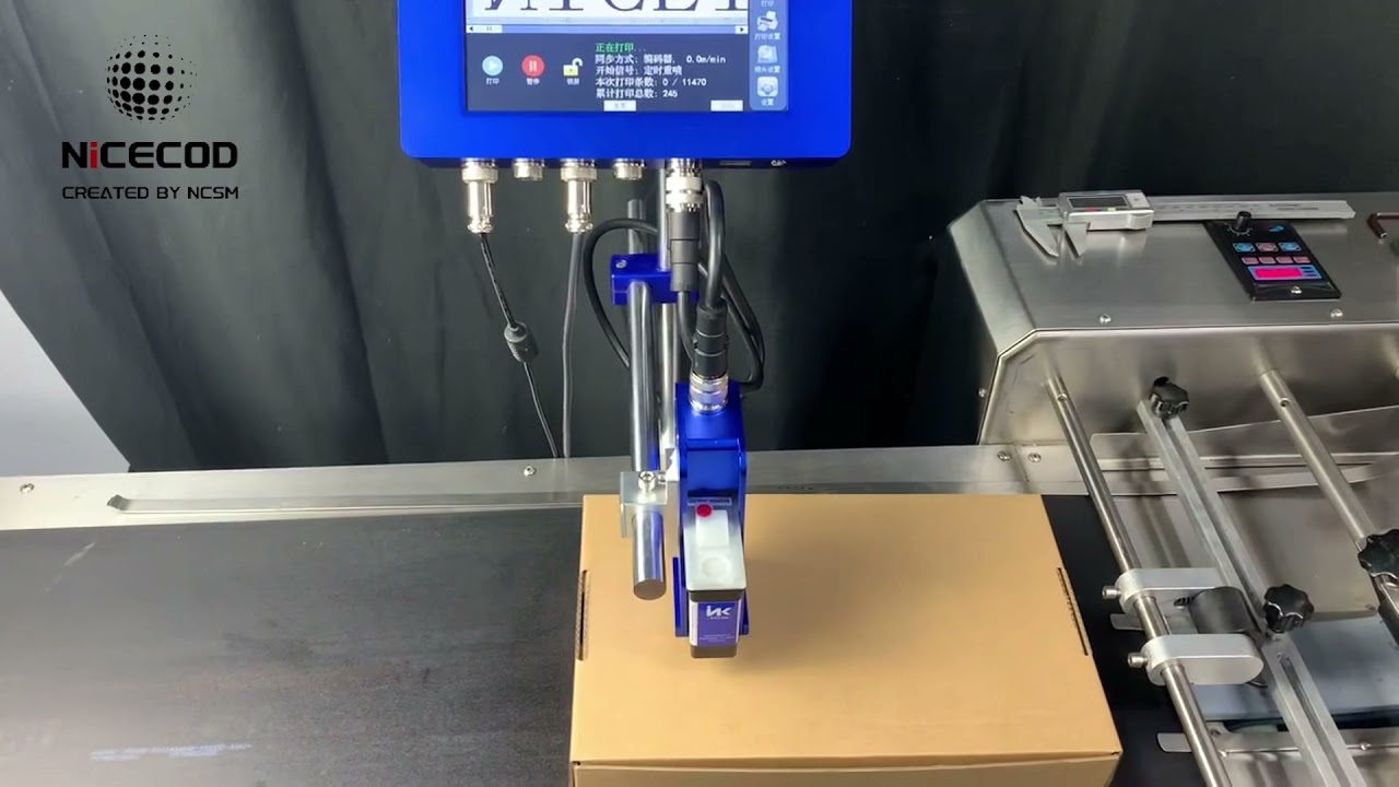 Nicecod TIJ Printer & Funai Cartridge - YouTube