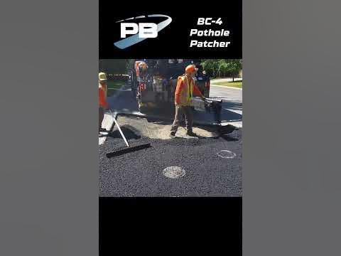 PB Loader BC-4 Pothole Patcher - YouTube