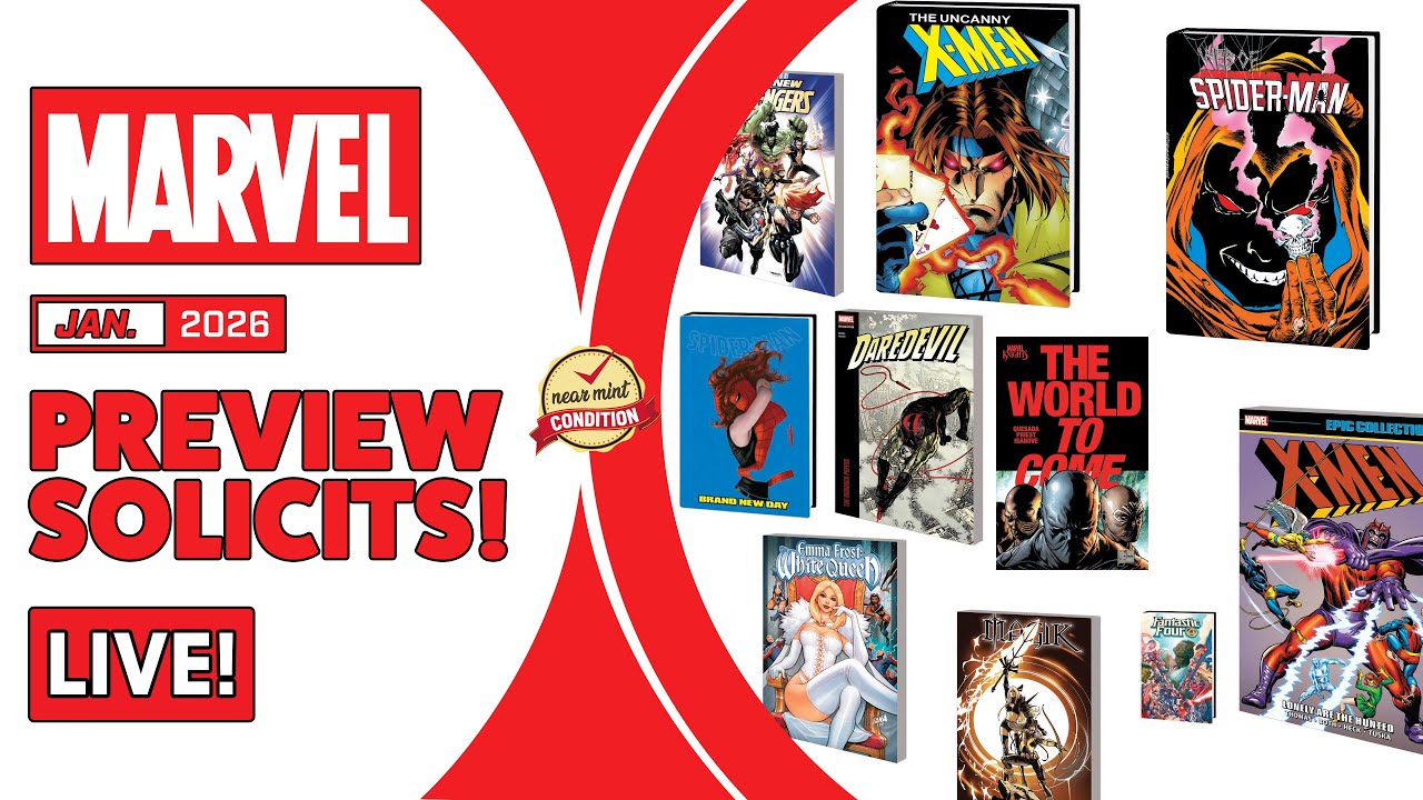 Marvel Comics Previews January 2026 | Omnibus | Epic Collections ...