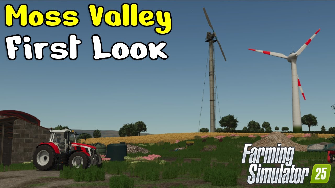 Moss Valley First Look In Farming Simulator 25! - YouTube