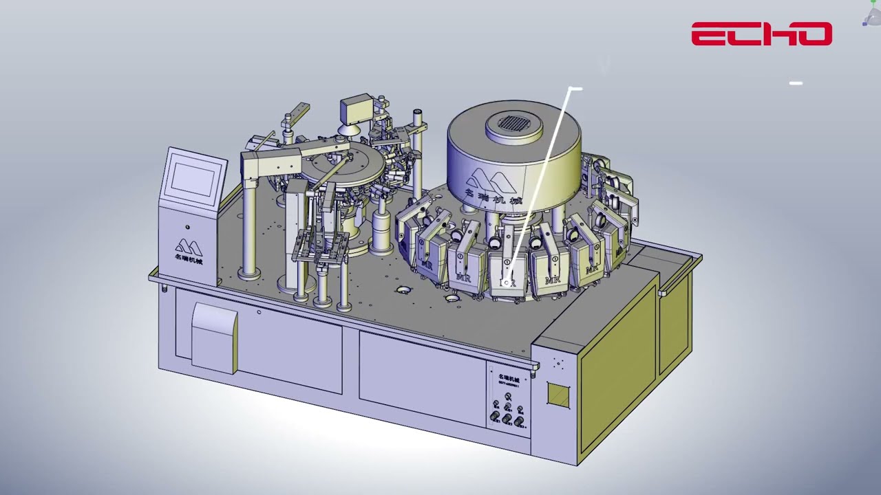 ECHO MACHINERY Automatic Vacuum Packaging Machine Simulation Teardown ...