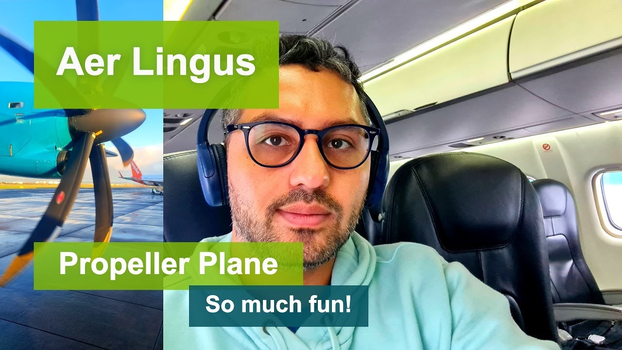 Aer Lingus | ATR-72 | Propeller plane, so much fun! - YouTube