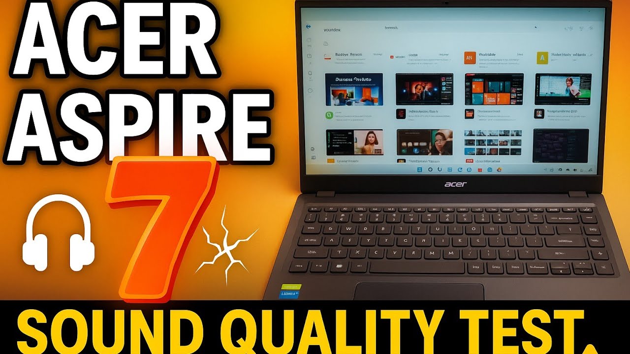 Acer Aspire 7 Laptop Sound Quality Test / Watching Before Buying ...