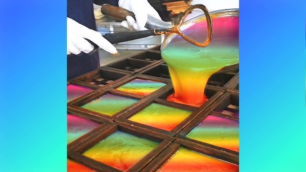 Weird Satisfying Video To Relax Before Sleep And Music That Gives ...