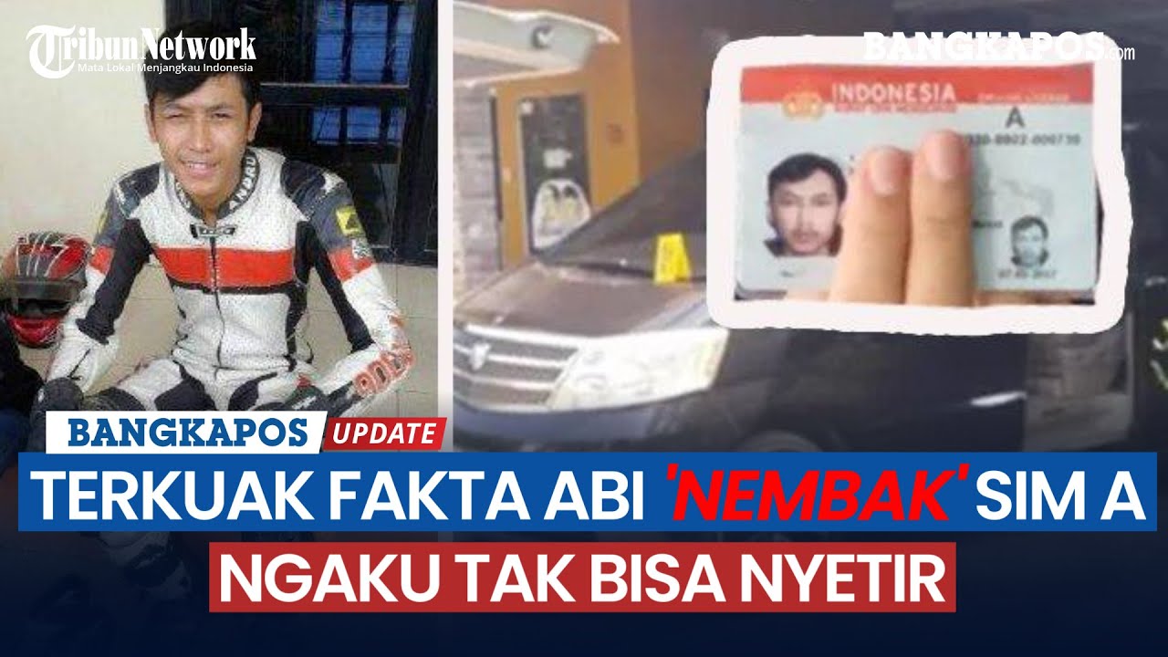 Terkuak Fakta Abi 'Nembak' SIM A Sebelum Kasus Subang, Ngaku Tak Bisa ...