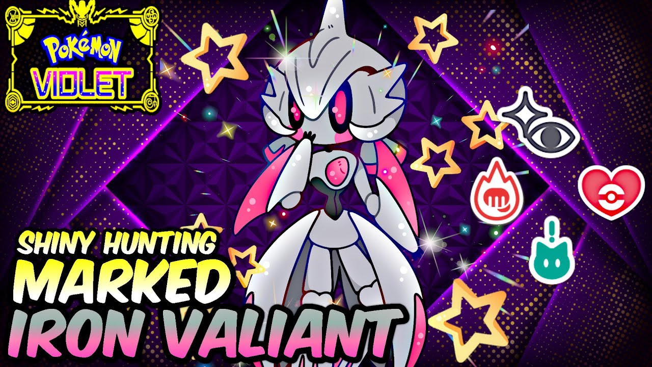 Hunting Shiny Marked Iron Valiant - Pokemon Violet - YouTube