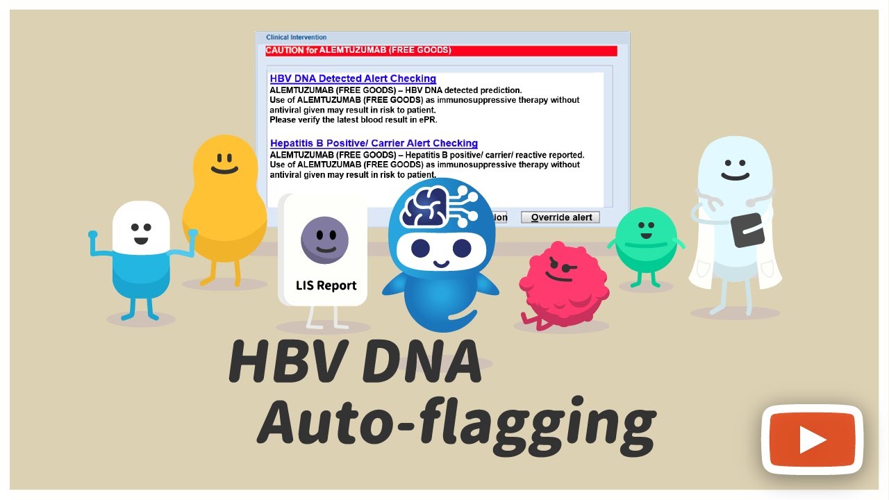 為乙肝帶病毒病人標示藥物風險 HBV DNA AI Auto-Flagging - YouTube