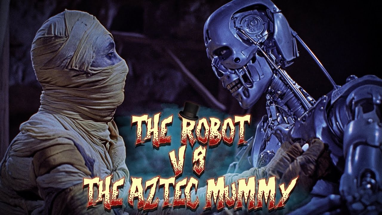 Strange Brew Reviews: The Robot vs. The Aztec Mummy (1958) - YouTube