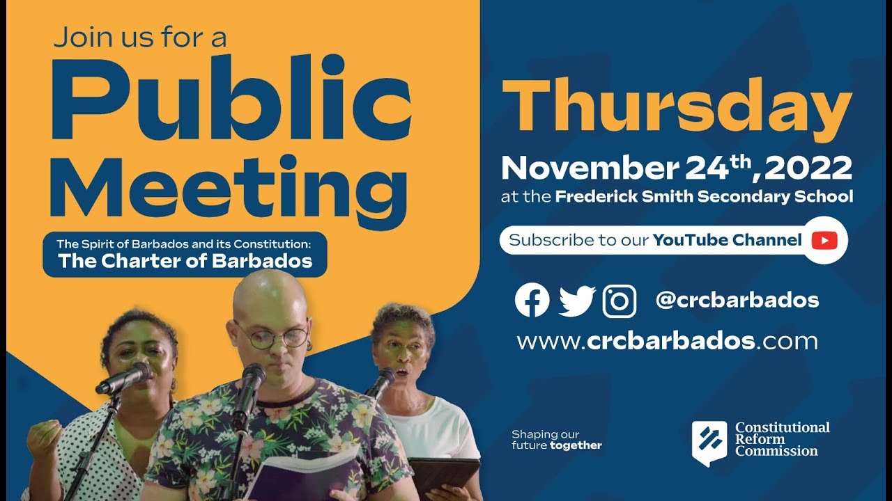 Have Your Say -The Constitutional Reform Commission Public Meeting ...