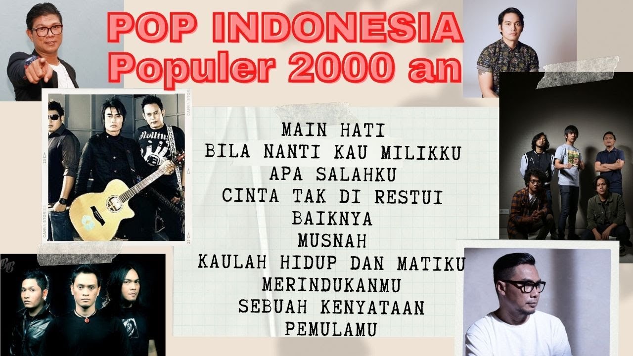 POP INDONESIA POPULER 2000an - YouTube
