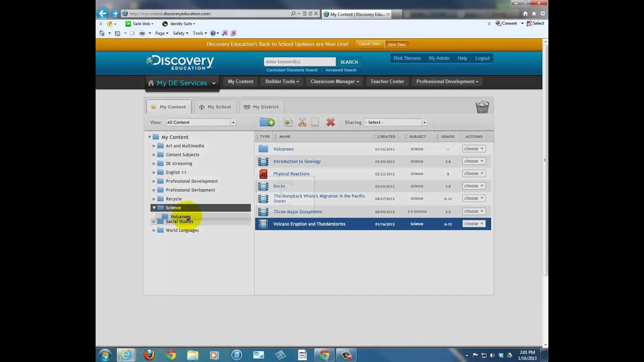 Discovery Education videos, Part 3 - Lesson Planning - YouTube