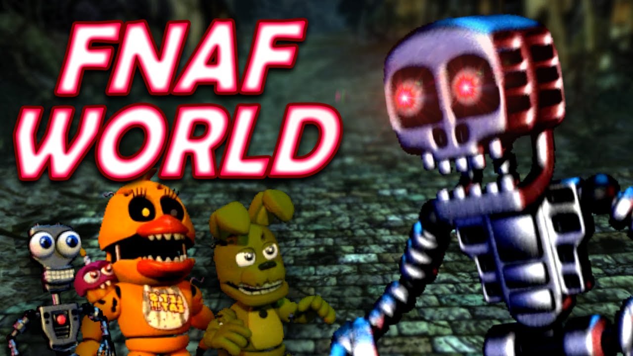 Are we in hell!? - FNAF World (part 4) - YouTube