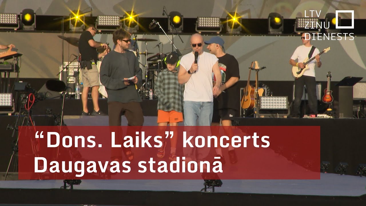 “Dons. Laiks” koncerts Daugavas stadionā - YouTube
