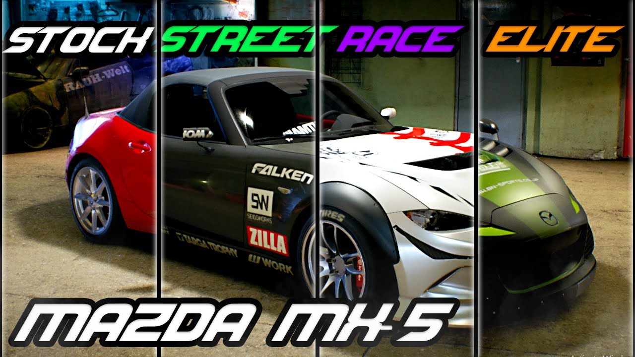 🔊NFS: 2015 - Mazda MX-5 | ALL STAGES Engine Sound - YouTube