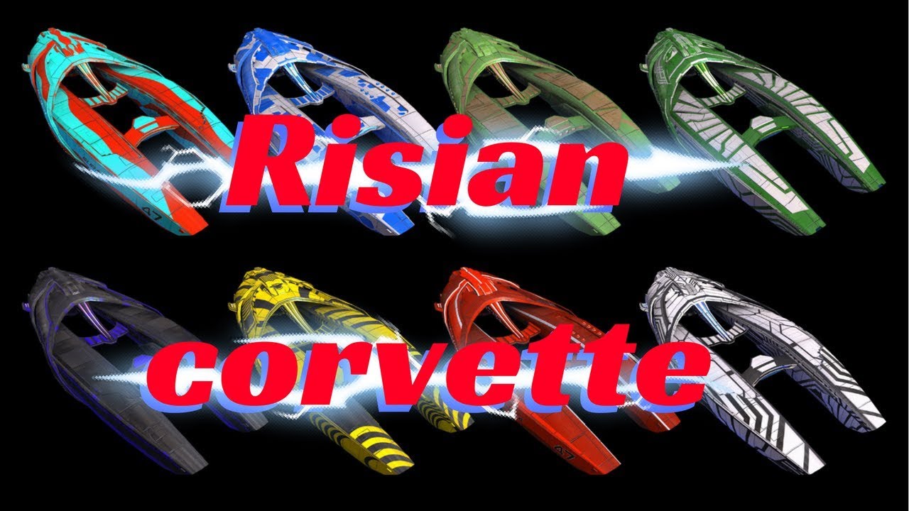 Risian Corvette Full Build | Star Trek Online - YouTube