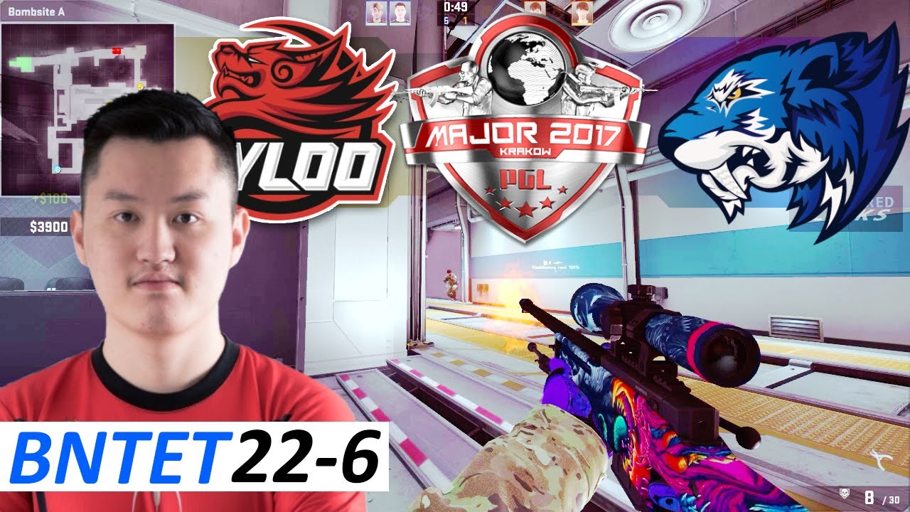 BnTeT 22-6 POV / TyLoo vs Flash / Train / Asia Minor - PGL Major Krakow 2017 - YouTube
