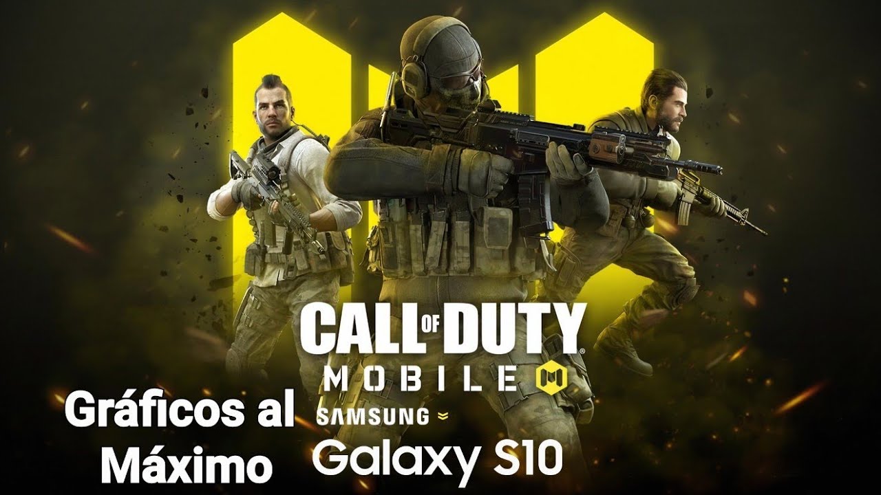 Multijugador de CoD Mobile en un Samsung Galaxy S10 - YouTube