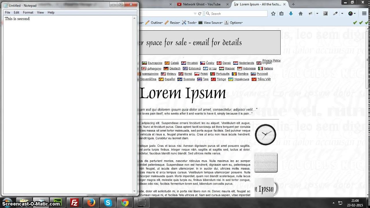 Lipsum Video - YouTube