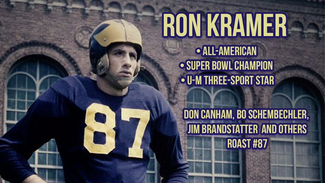 U-M ATHLETIC ICONS ROAST FOOTBALL STANDOUT RON KRAMER - YouTube