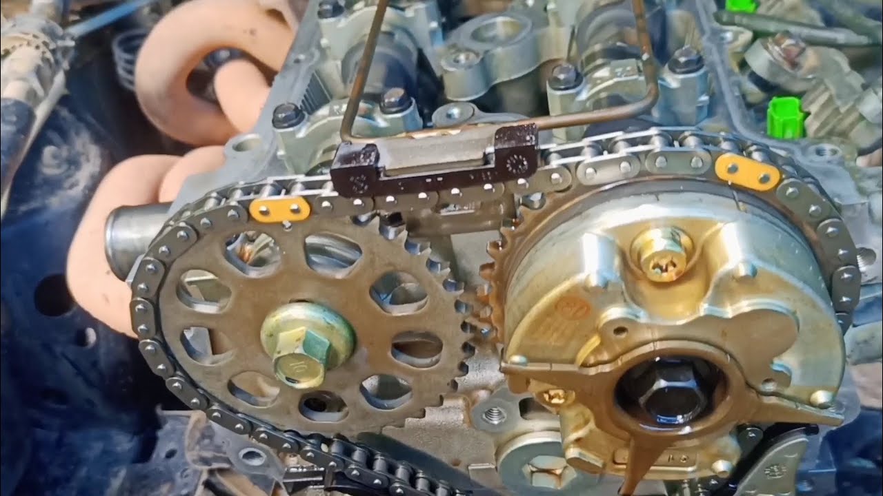 Top timing chain TOYOTA KIJANG INNOVA 1TR-FE vvt-i - YouTube