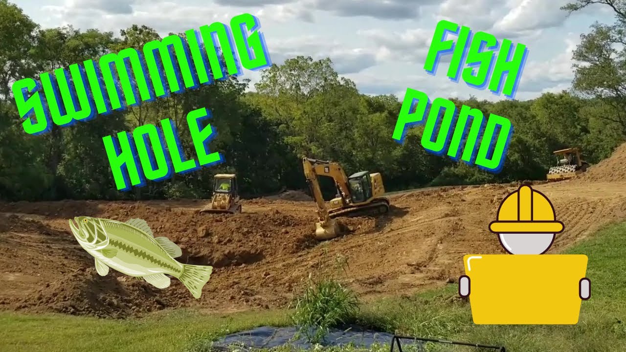 Farm Pond Dig! - YouTube