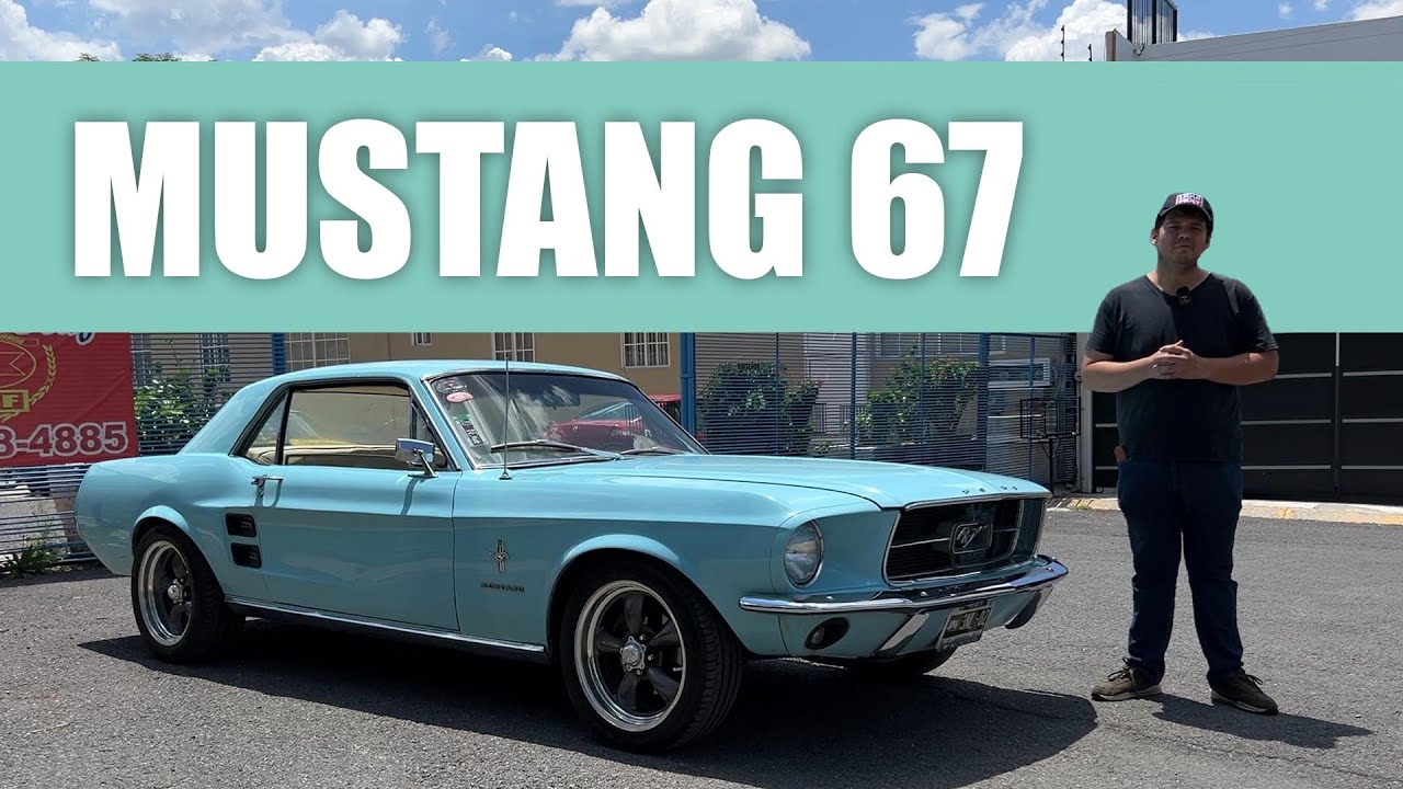 Ford Mustang 1967 Notchback V8 | Reseña en español - YouTube