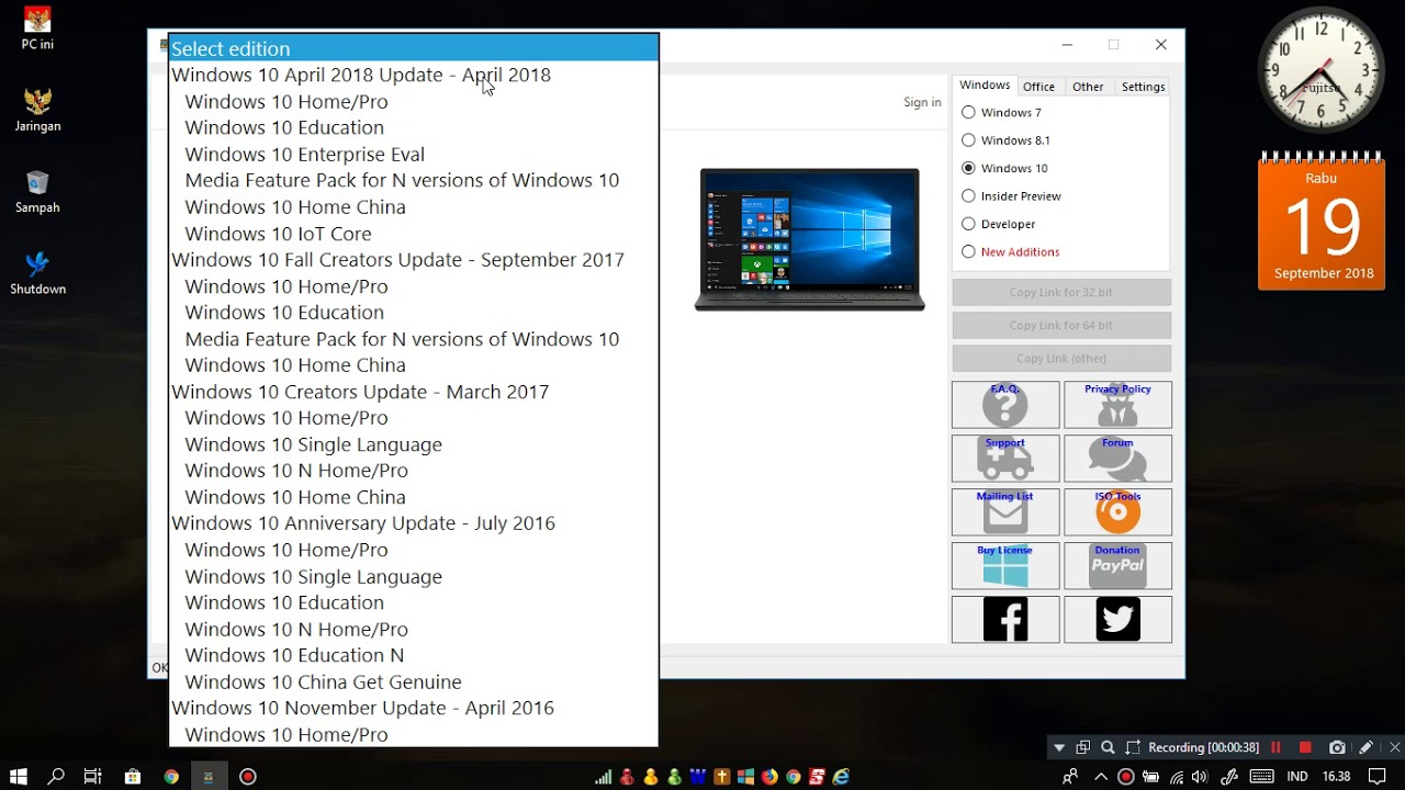 Microsoft Windows and Office ISO Download Tool 7.00 by kuyhAa - YouTube