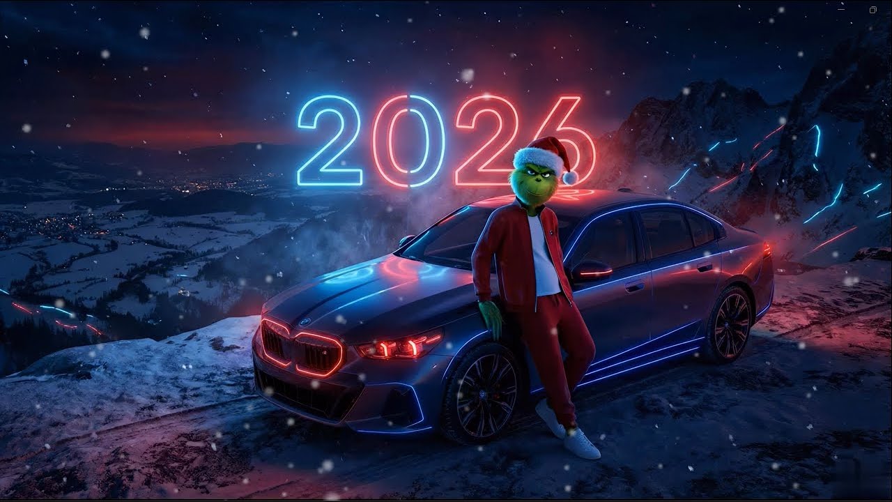 🚘 Grinch 2026 Night Drive ️ | Winter Future Vibes & New Year Energy ...
