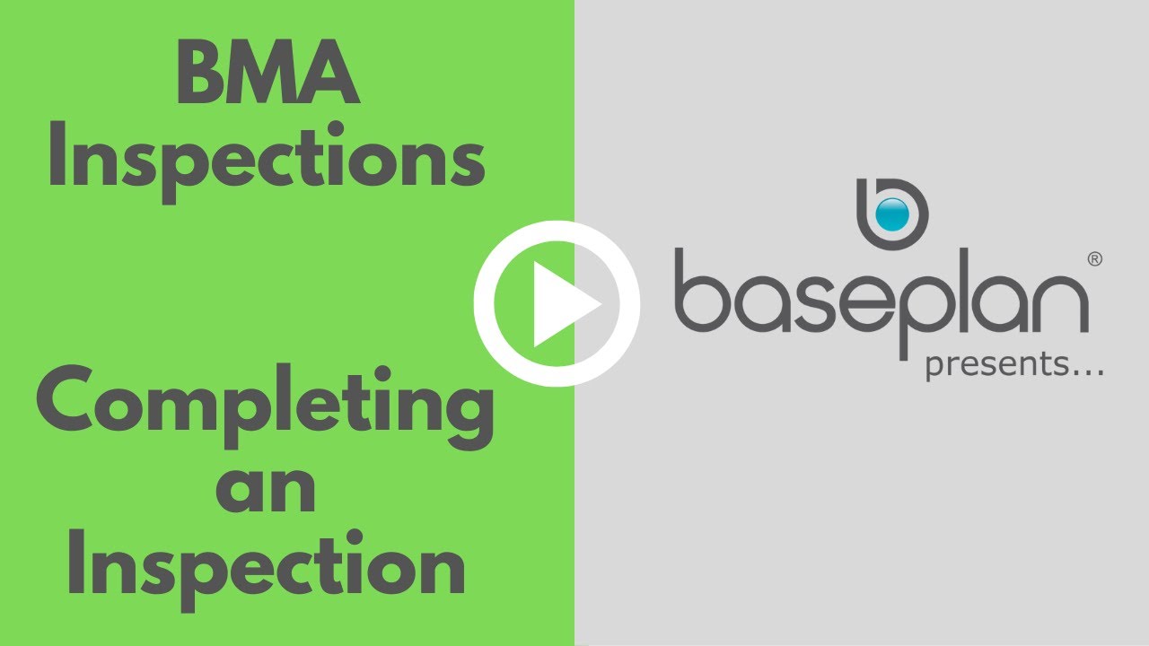 BMA Inspections Completing an Inspection - YouTube