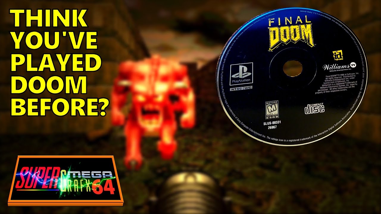 FINAL DOOM - PLAYSTATION - CRAZY PORT OF A CLASSIC - YouTube