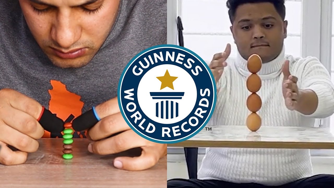 Food stacking records - Try these at Home! | Guinness World Records ...