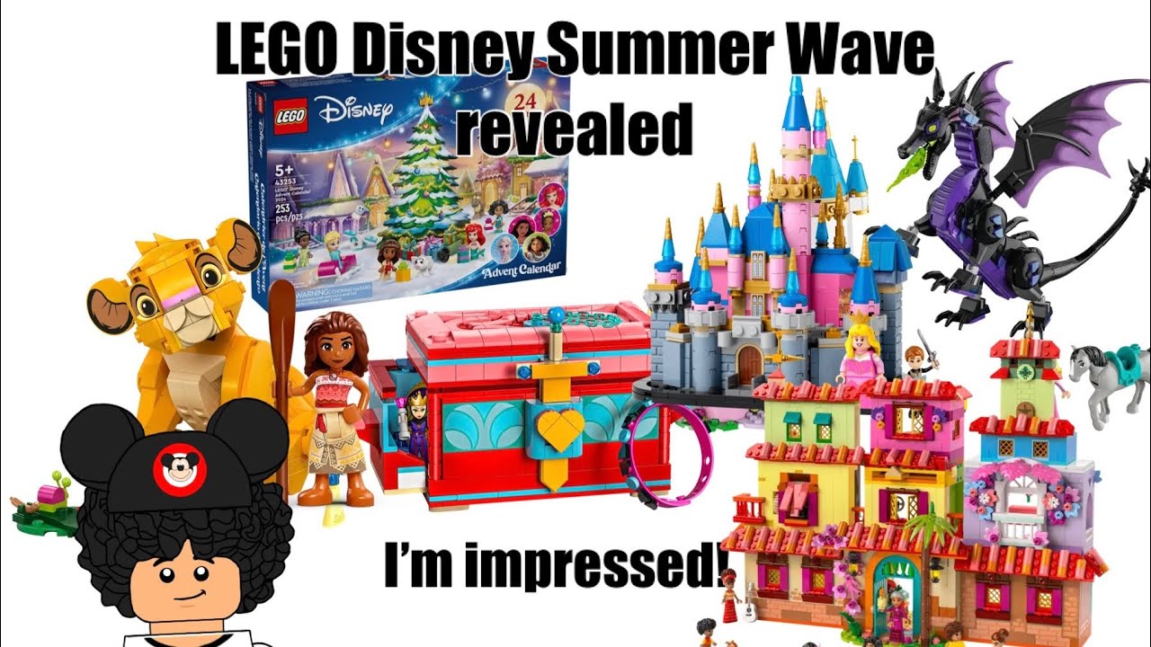 LEGO Disney Summer Wave 2024 Offically revealed + Predictions to LEGO ...