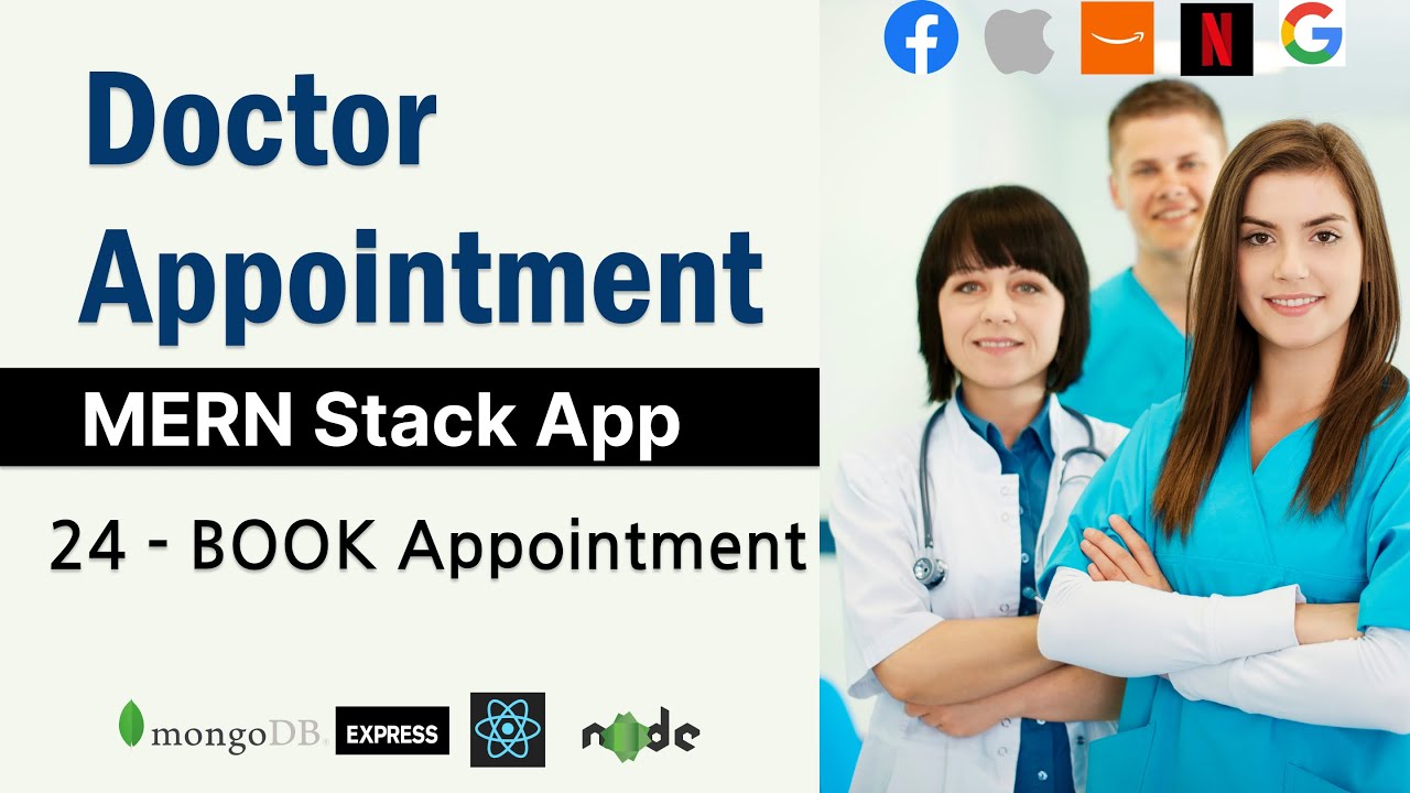 Book Appointments Doctor Appointment System Mern Stack app | mern app - YouTube